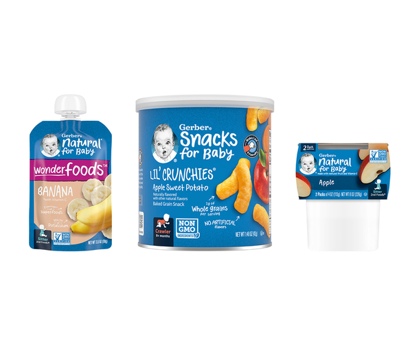 Детское питание Gerber со скидкой 20% | Sale.Orbita.co.il